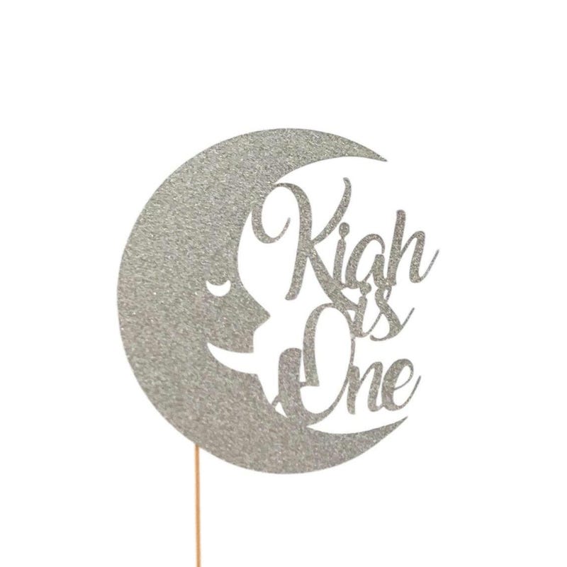 Moon Cake Topper - Etsy Australia