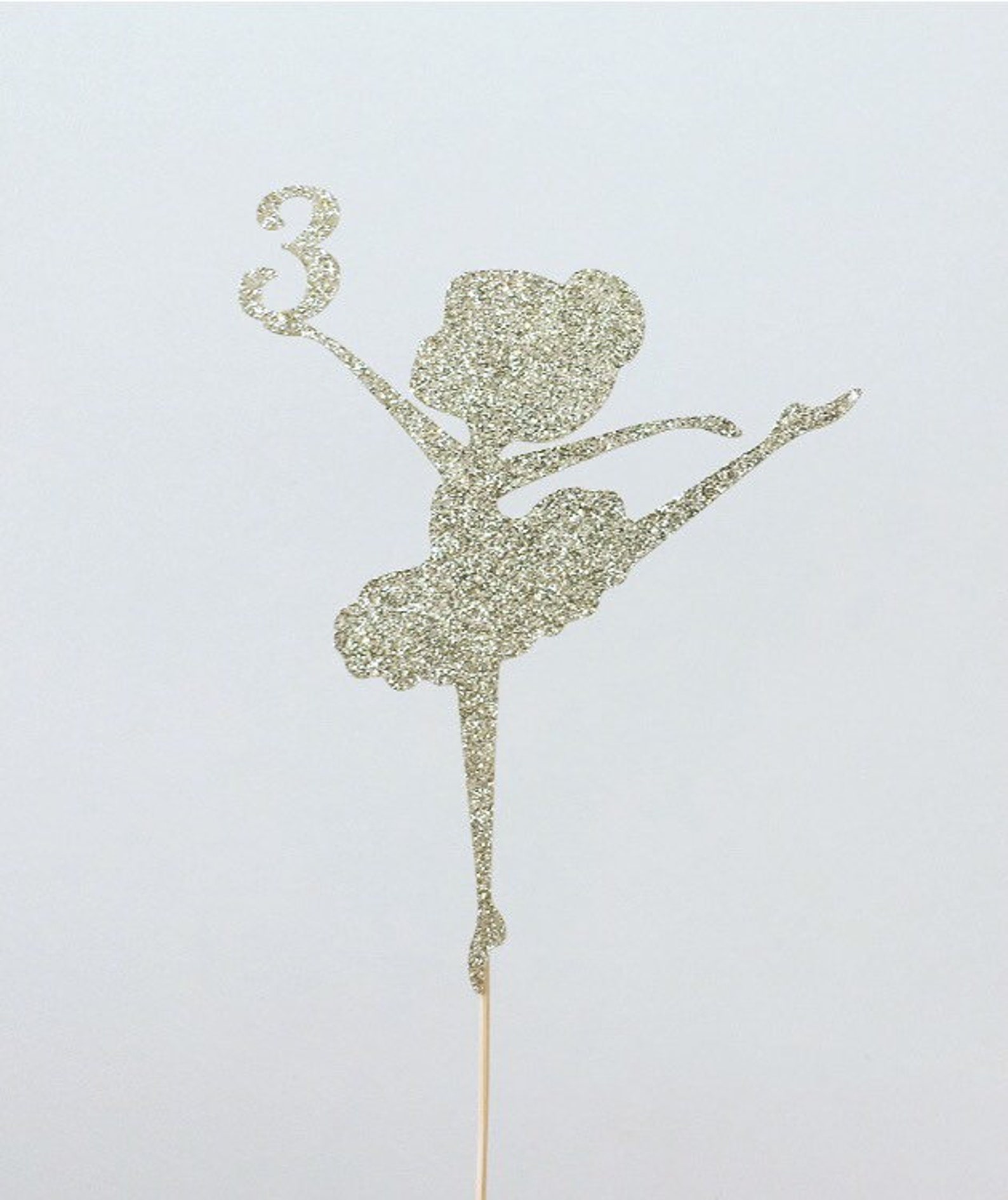 Personalised Ballerina Dancer Cake Topper Birthday Add Any Age - Etsy