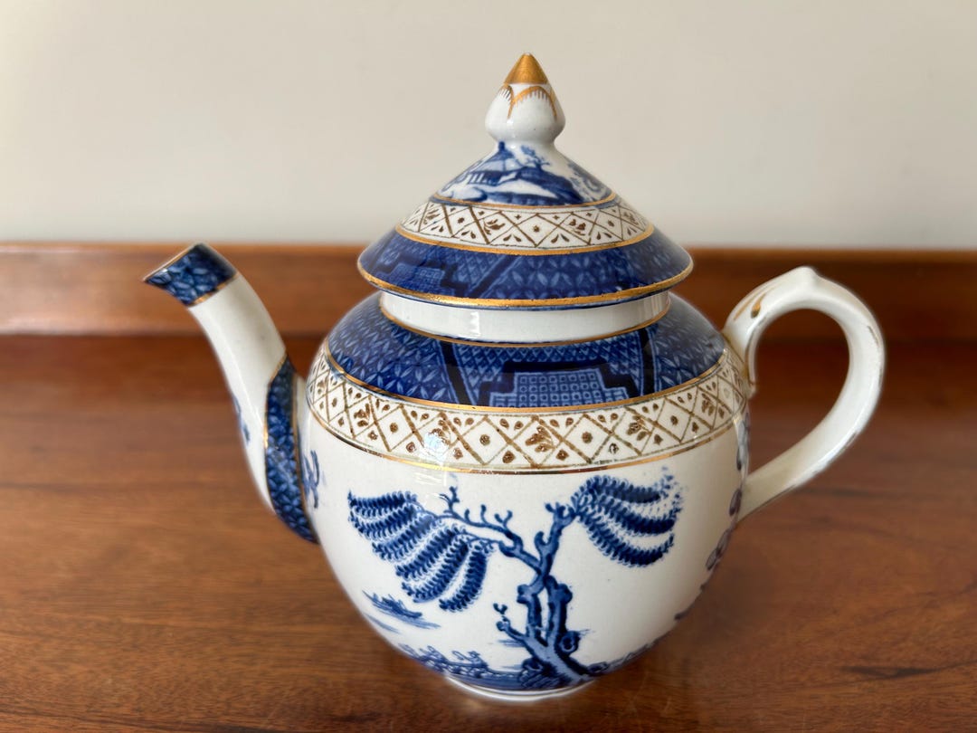 Vintage Booth's Real Old Willow 1.25 Pint Teapot - Etsy