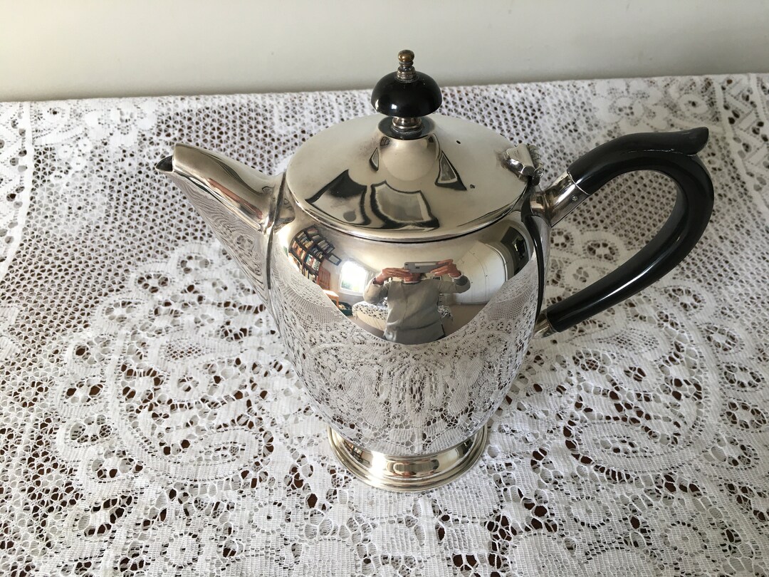 Vintage Yeoman Silver Plated Coffee Pot - Etsy