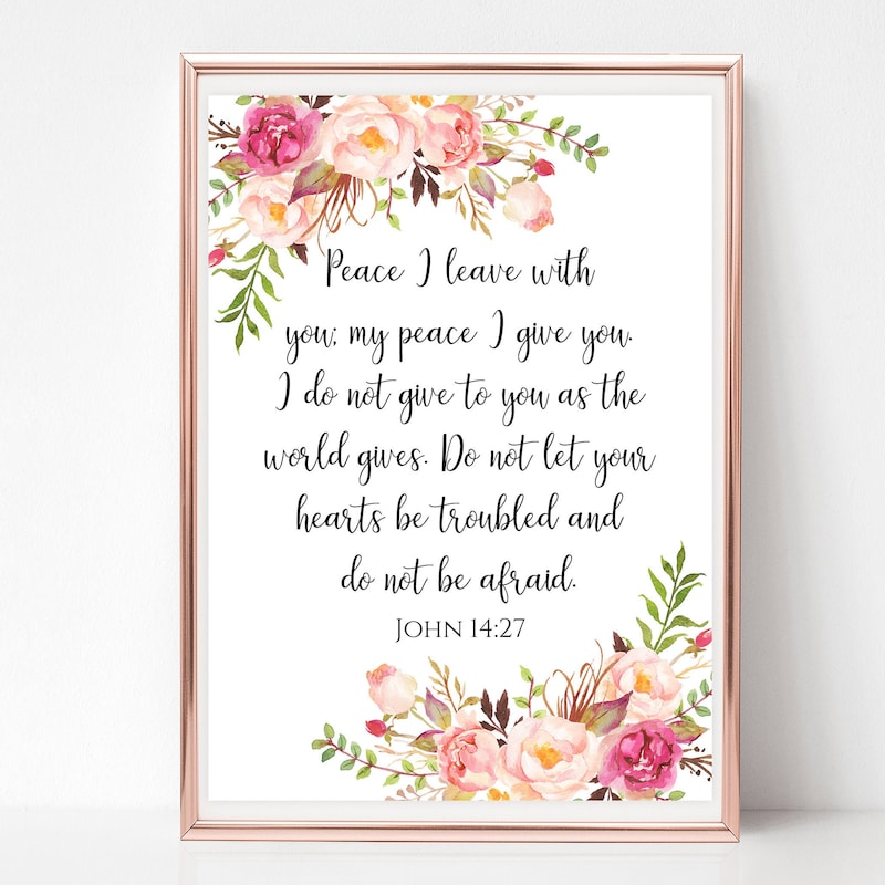 John 14 27 - Etsy