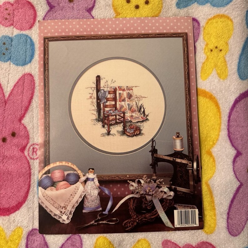VTG Leisure Arts Summers Remembered Cross Stitch Patterns Grannycore - Etsy