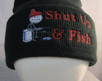 Shut up Hat - Etsy