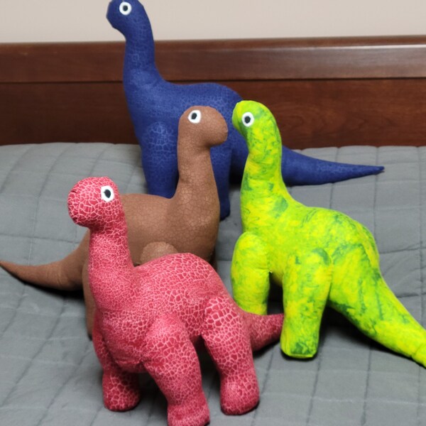 Stuffed Brontosaurus - Etsy