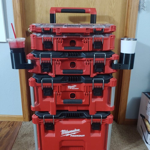 Buy Milwaukee Packout Cup Holder Mount CNC Billet Aluminum Tool Online ...