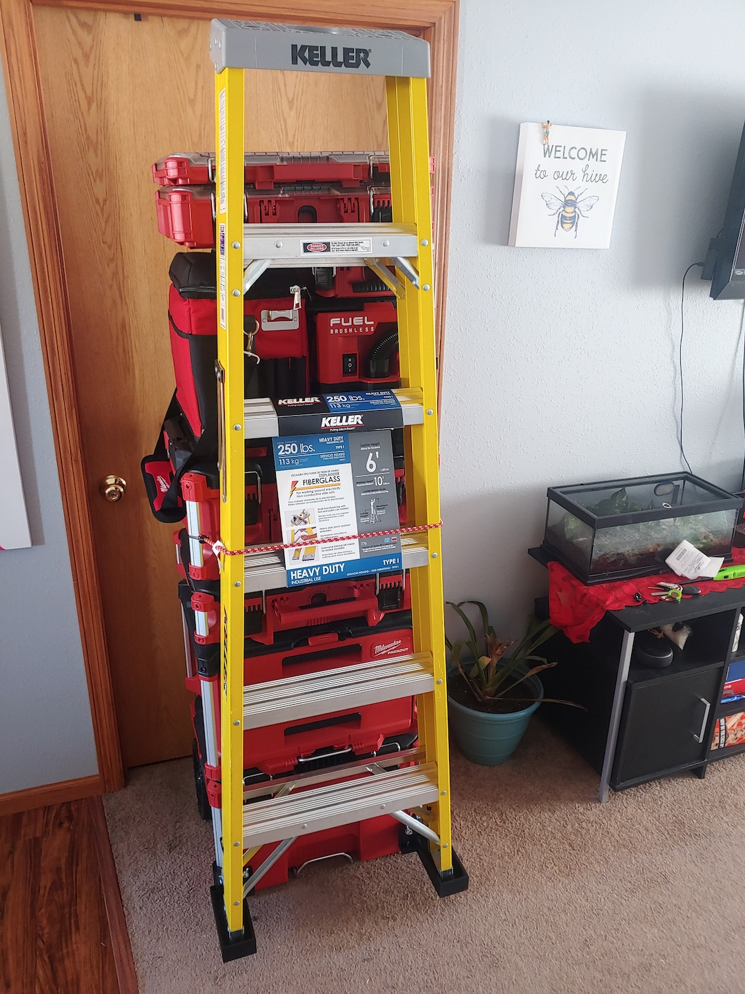 Universal Ladder Holder for Milwaukee Packout - Etsy
