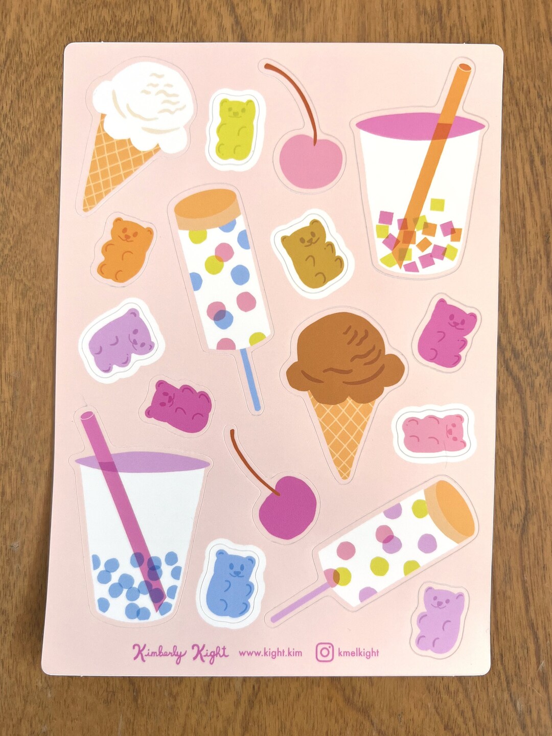 Sugar Cone Decal Sheet - Etsy
