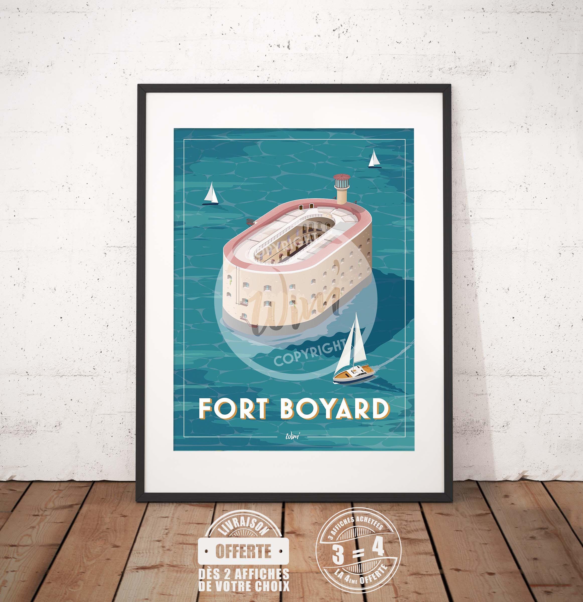 Poster Fort Boyard 30x40cm - Etsy UK