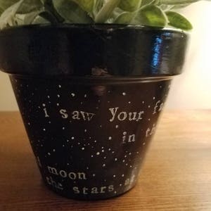 Custom Hand Painted Flower Pots - Etsy