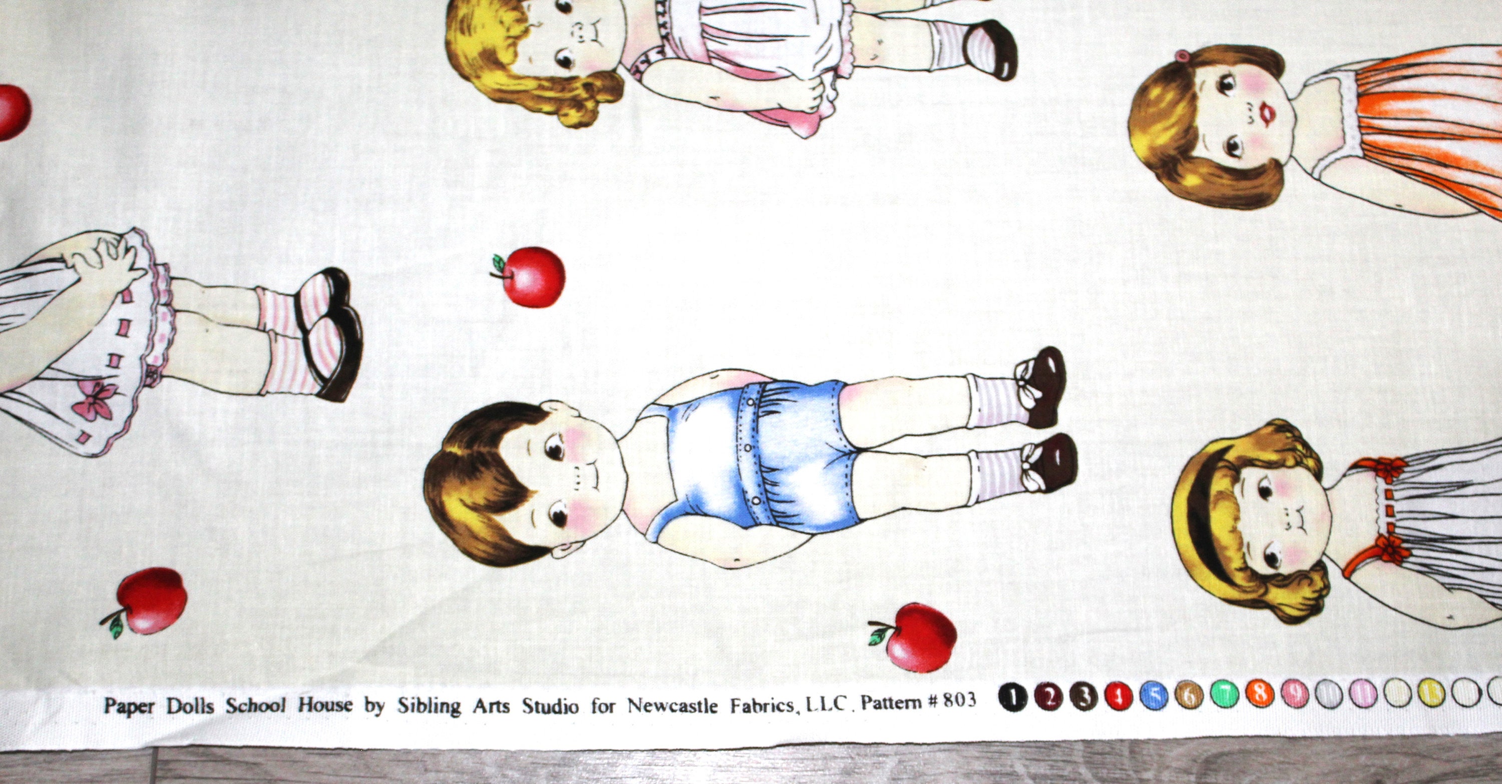 Fabric Paper Dolls School House Pattern #803 - Etsy