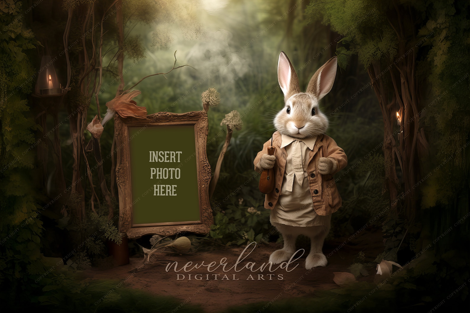 Easter Digital Background for Photography Compositions / Insert Photo ...