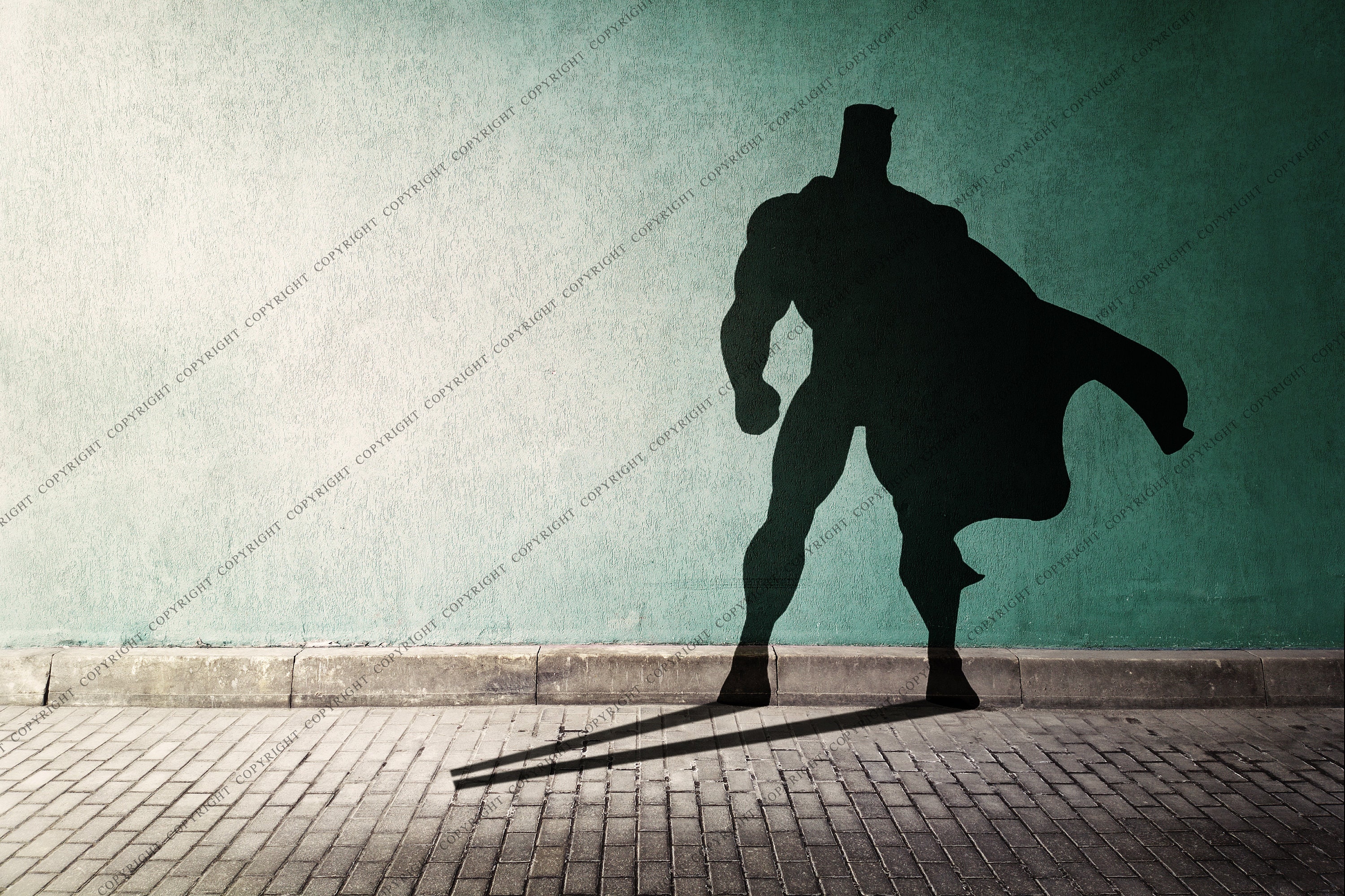Superhero Shadow Background for Photographers / Instant | Etsy