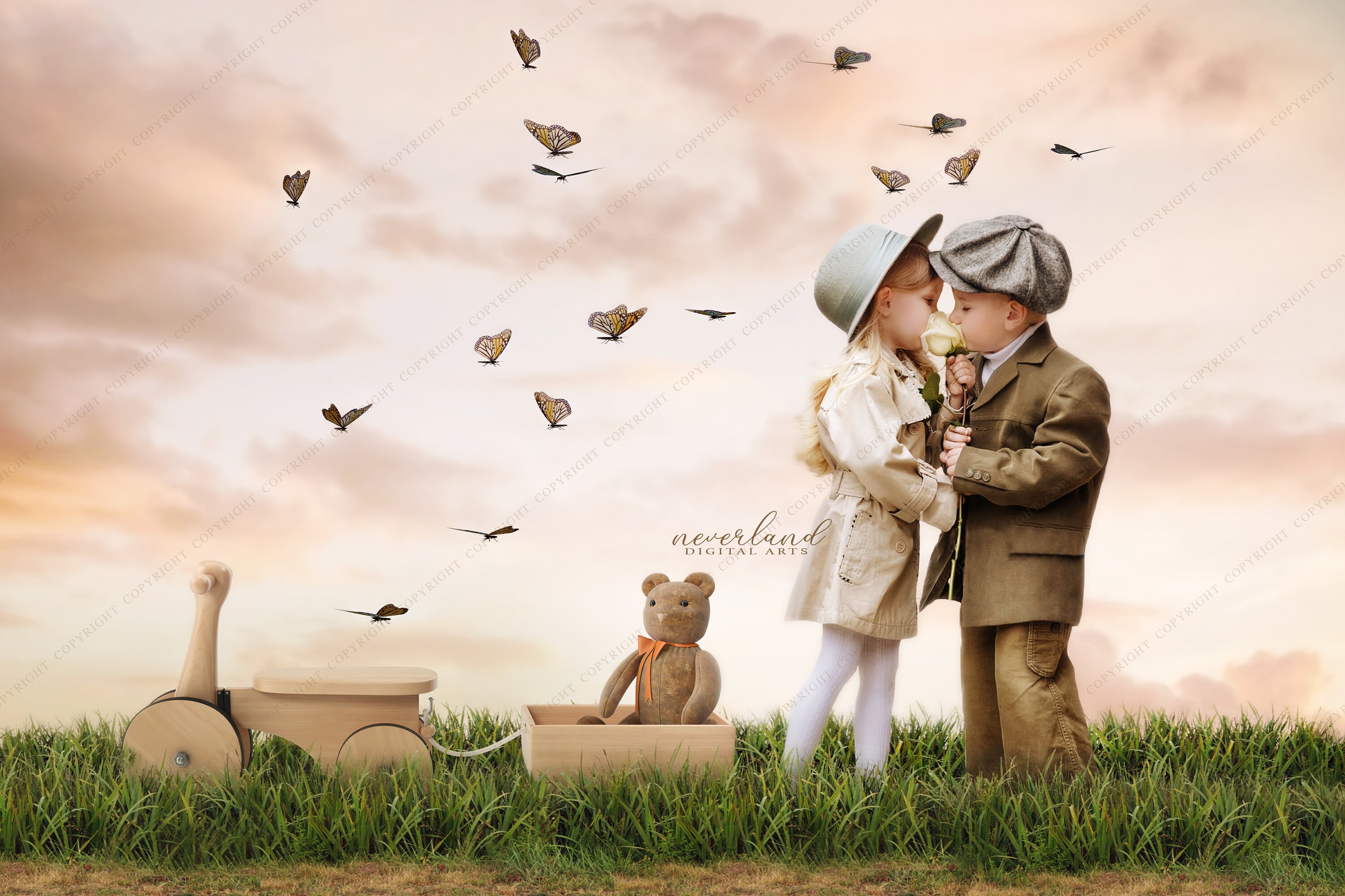 Valentine Digital Background / Valentines Backgrounds & | Etsy