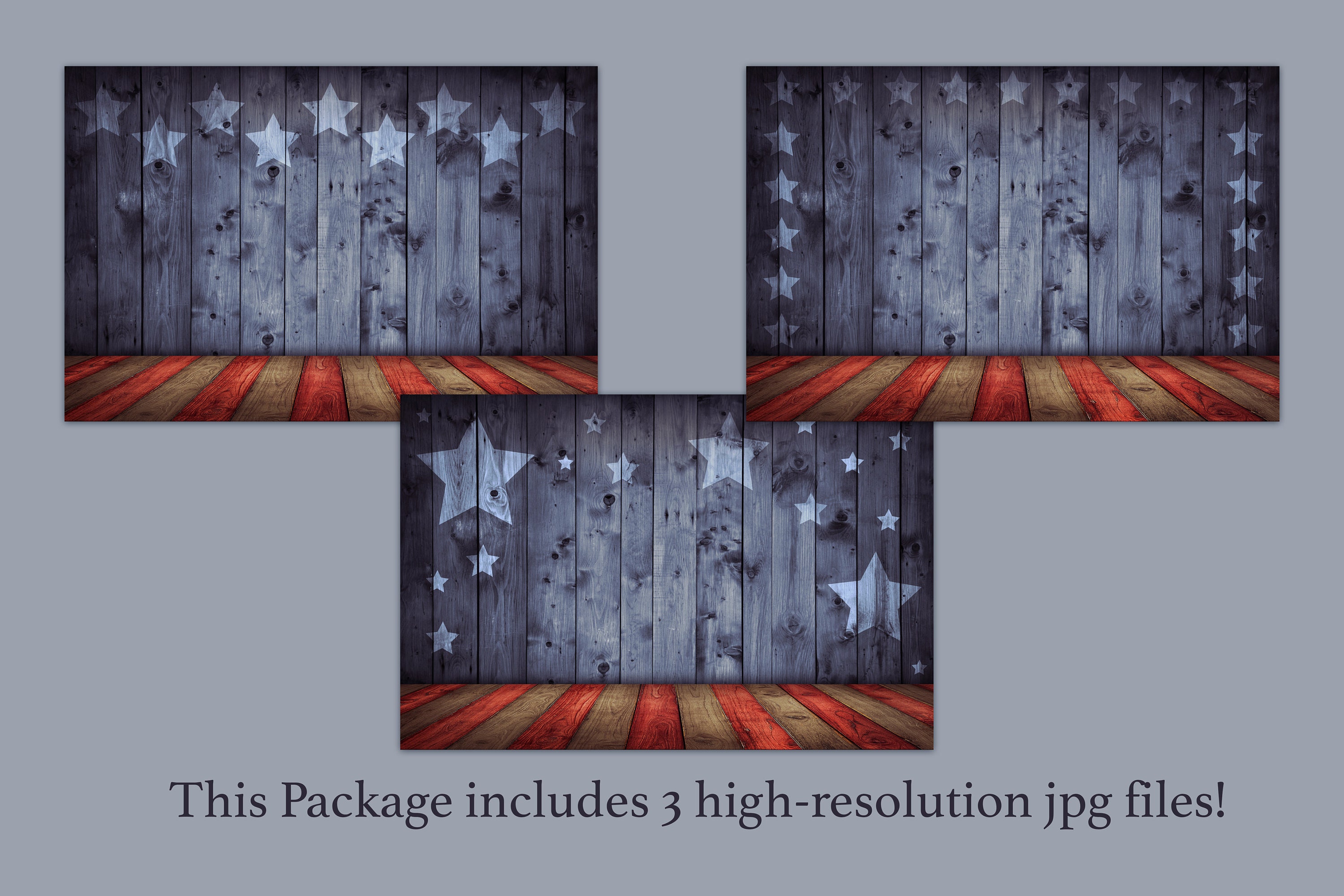 Star Spangled Stage 3-pack Background for Photographers / July 4 ...