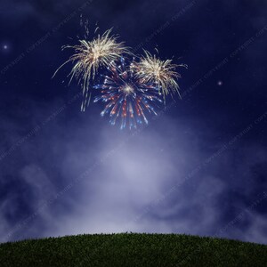 Fireworks 3-pack Background for Photographers / July 4 Backdrop ...