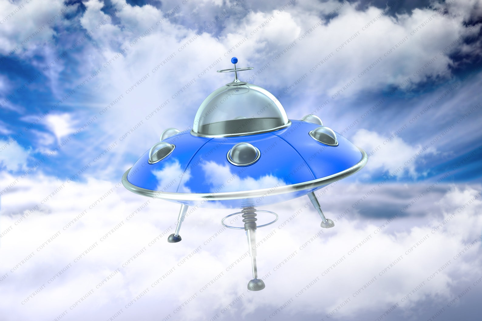 UFO Backdrop Background / High Resolution Background / Digital ...
