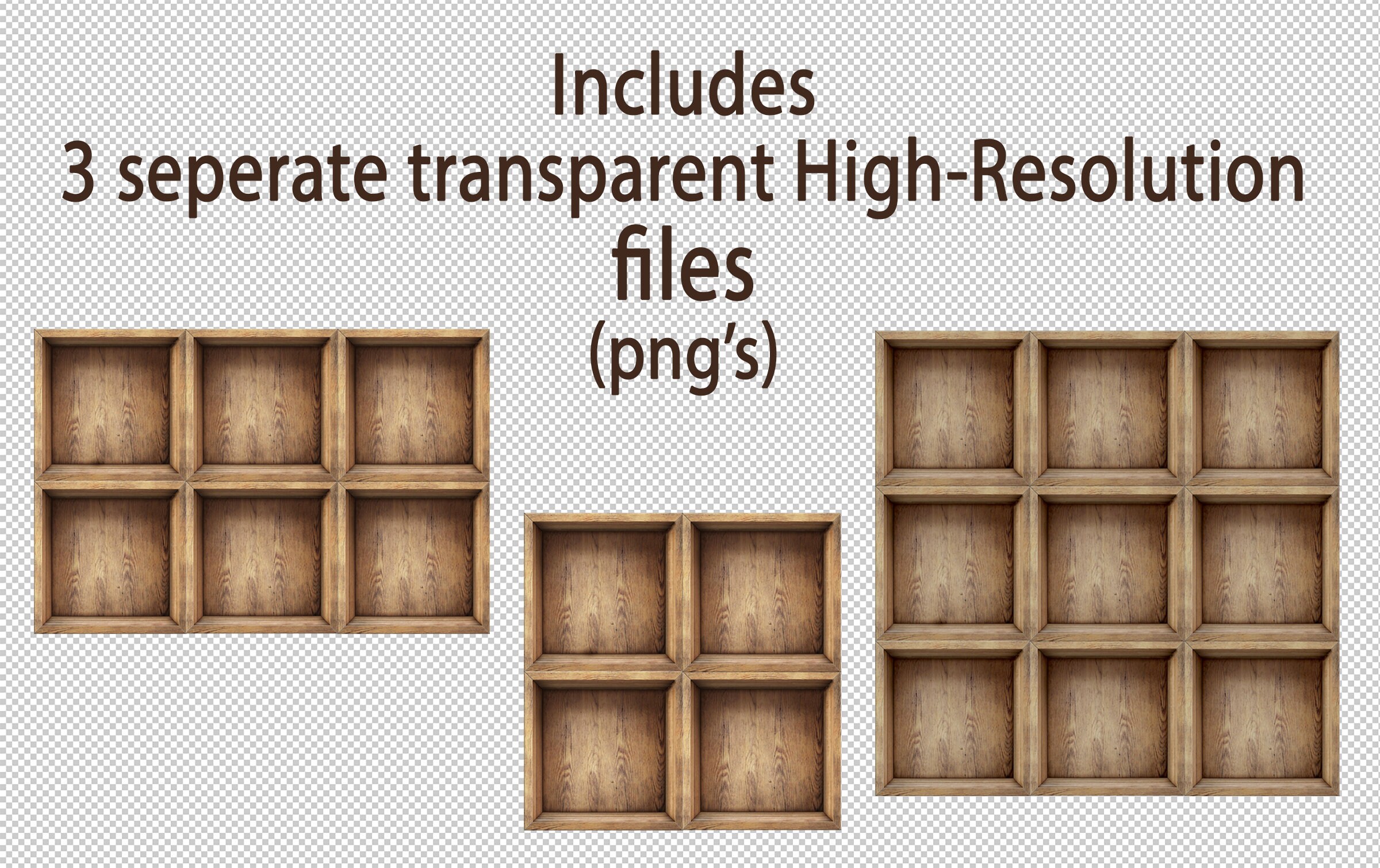 Transparent Shelves Digital Background / Digital Photography Backdrop ...