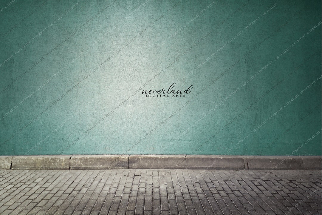 City Wall & Sidewalk Background for Photography Composite / Backdrop ...