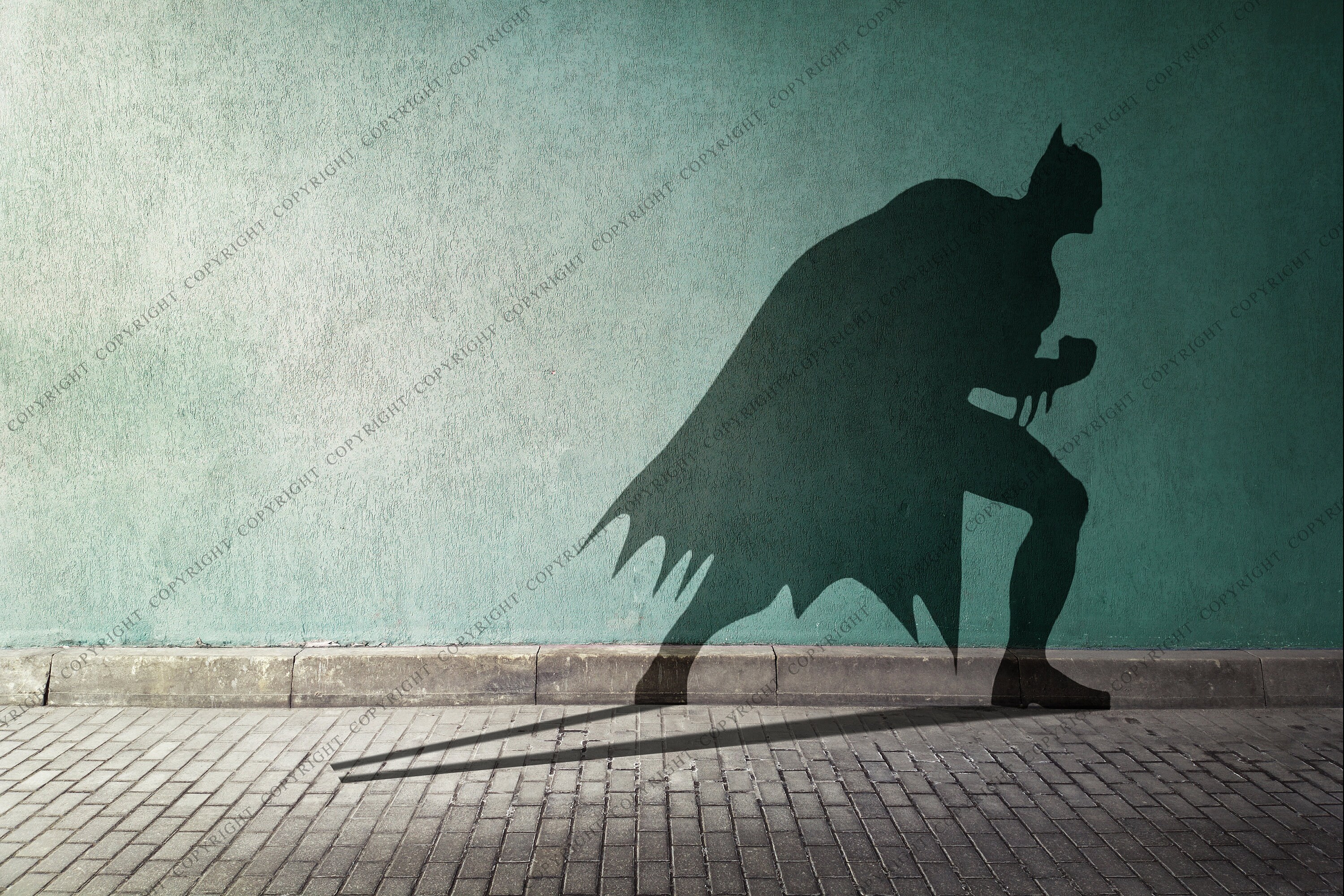 SuperHero Shadow Background for Photographers / Instant | Etsy