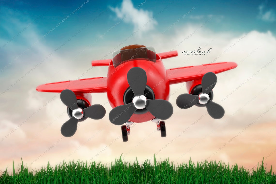 Airplane Background For Photography Composites / Backdrops for | Etsy