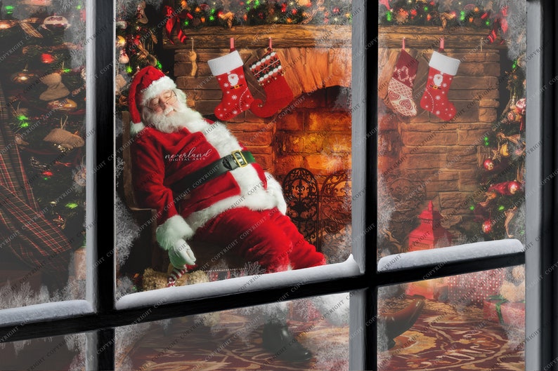 3 PACK Transparent Window Overlay / Winter Background for - Etsy