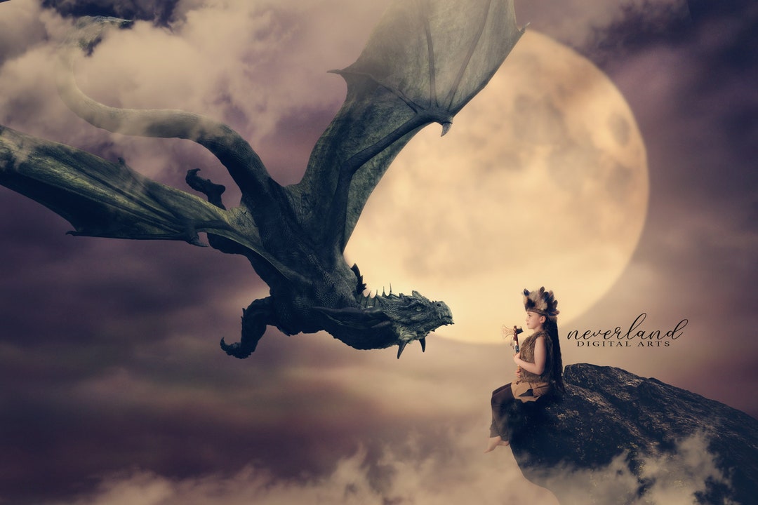 Dragon's Ledge Background for Photographers / Dragon Background Instant ...
