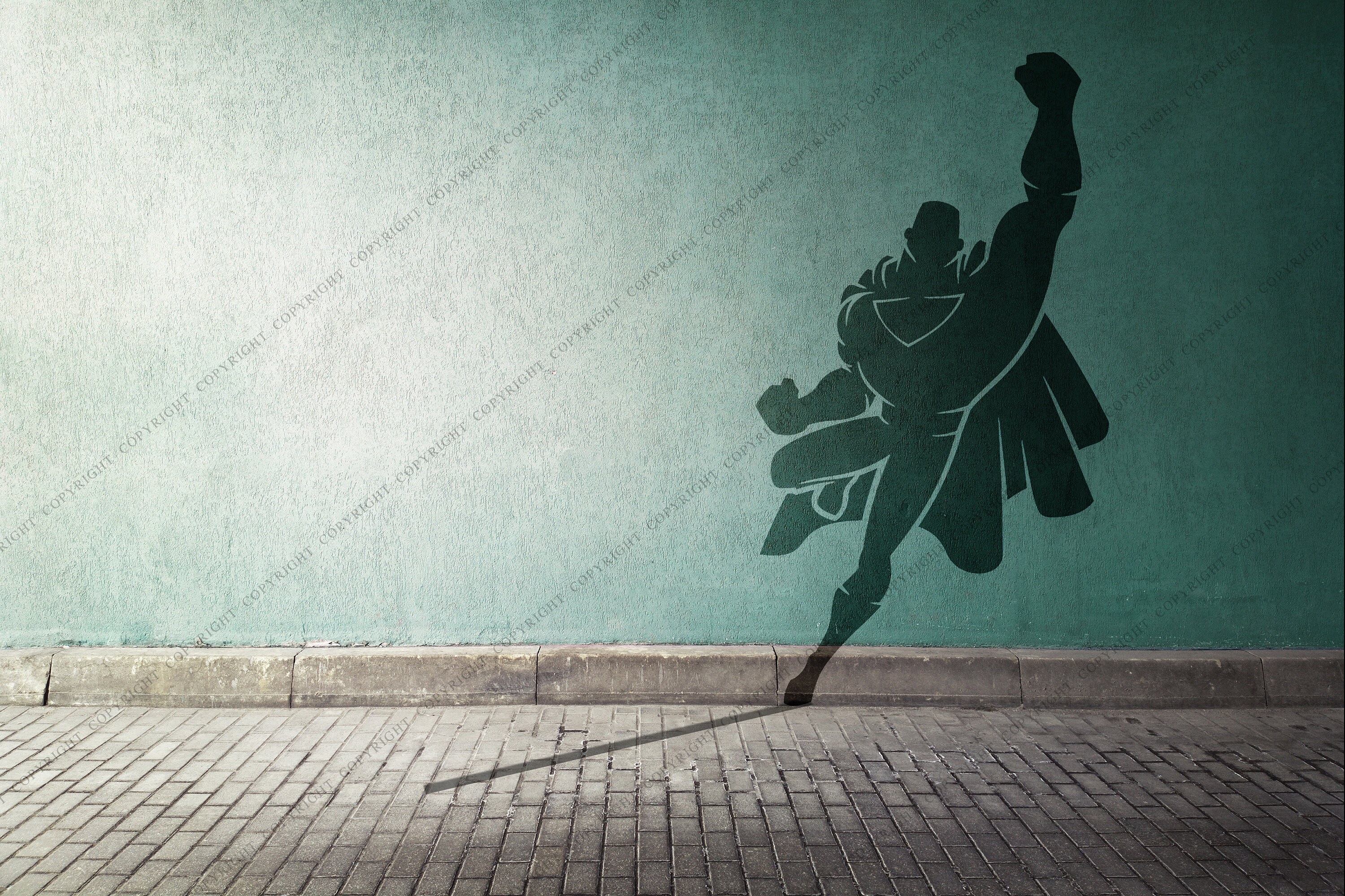 Superhero Shadow Background for Photographers / Instant | Etsy