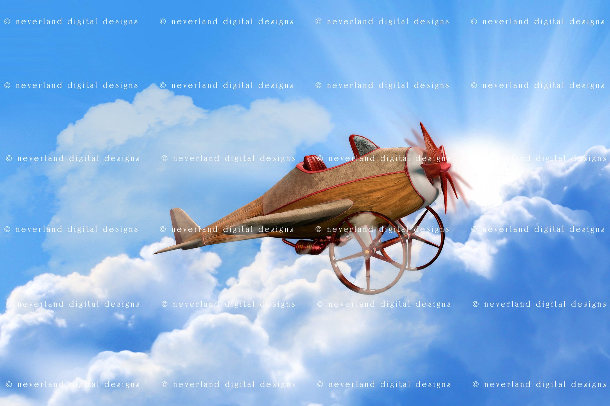 Airplane Backdrop Background / High Resolution / Digital Background for ...