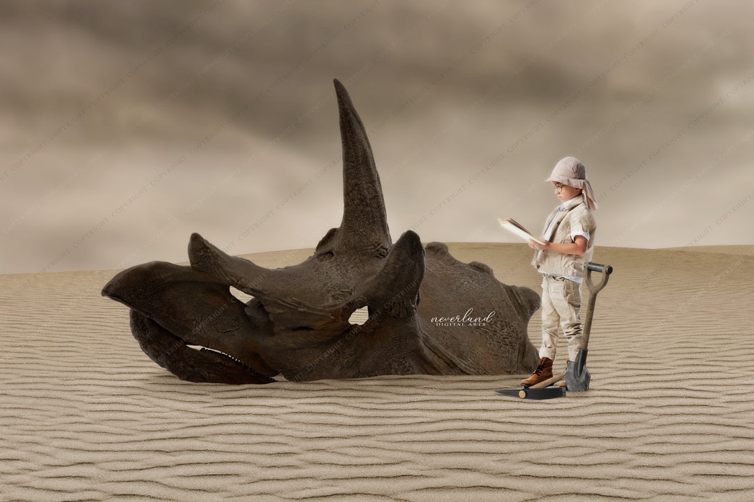 Dinosaur Dig Digital Background for Photography Compositions / Dinosaur ...