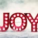 2 PACK Joy Marquee Background for Photography Compositions / Winter ...