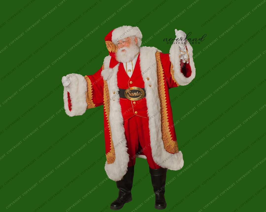 Santa Overlay / PNG Transparent / Christmas Background / Photography ...