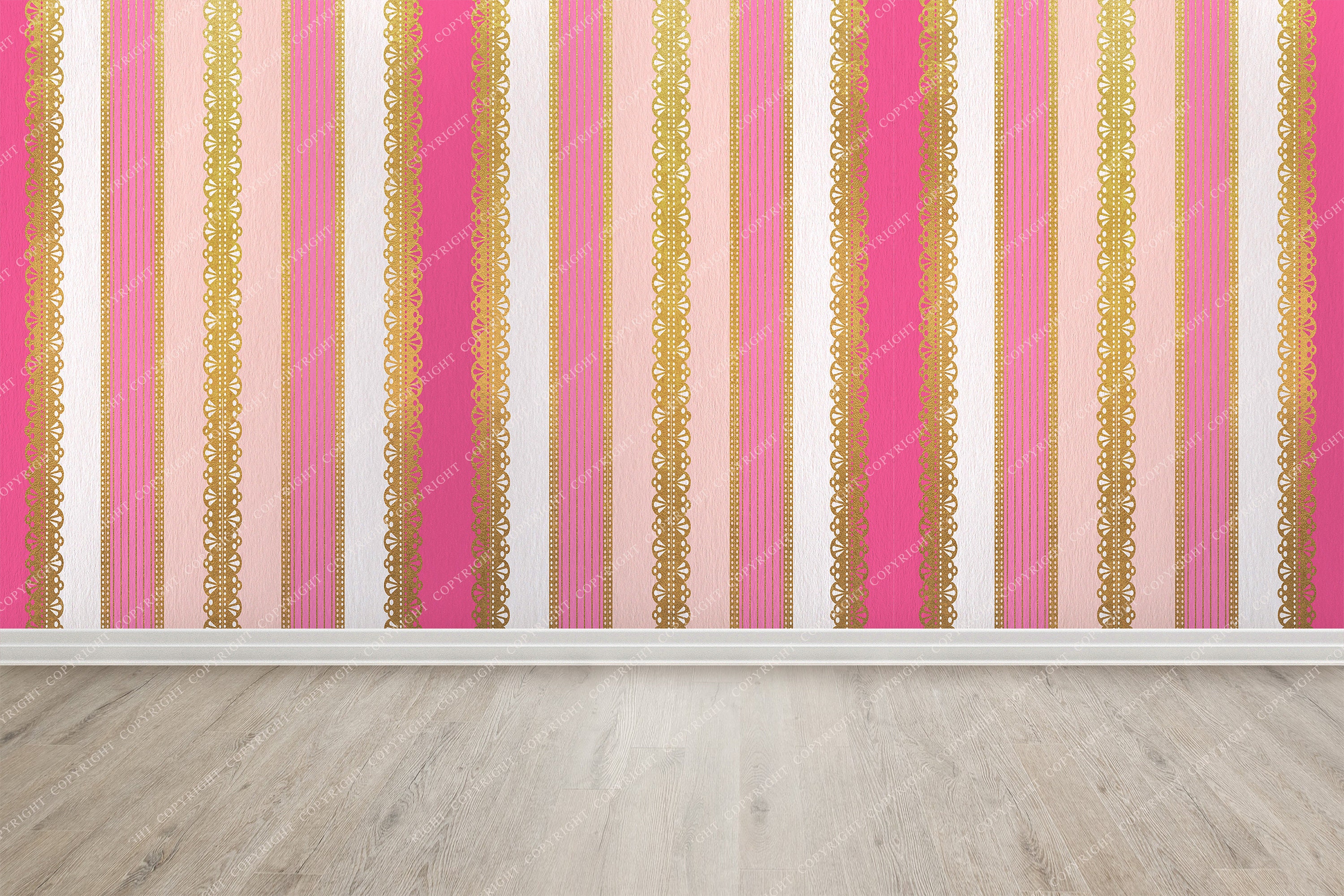 2 PACK Pretty Pink Wall Composite Background / Add Your Own - Etsy