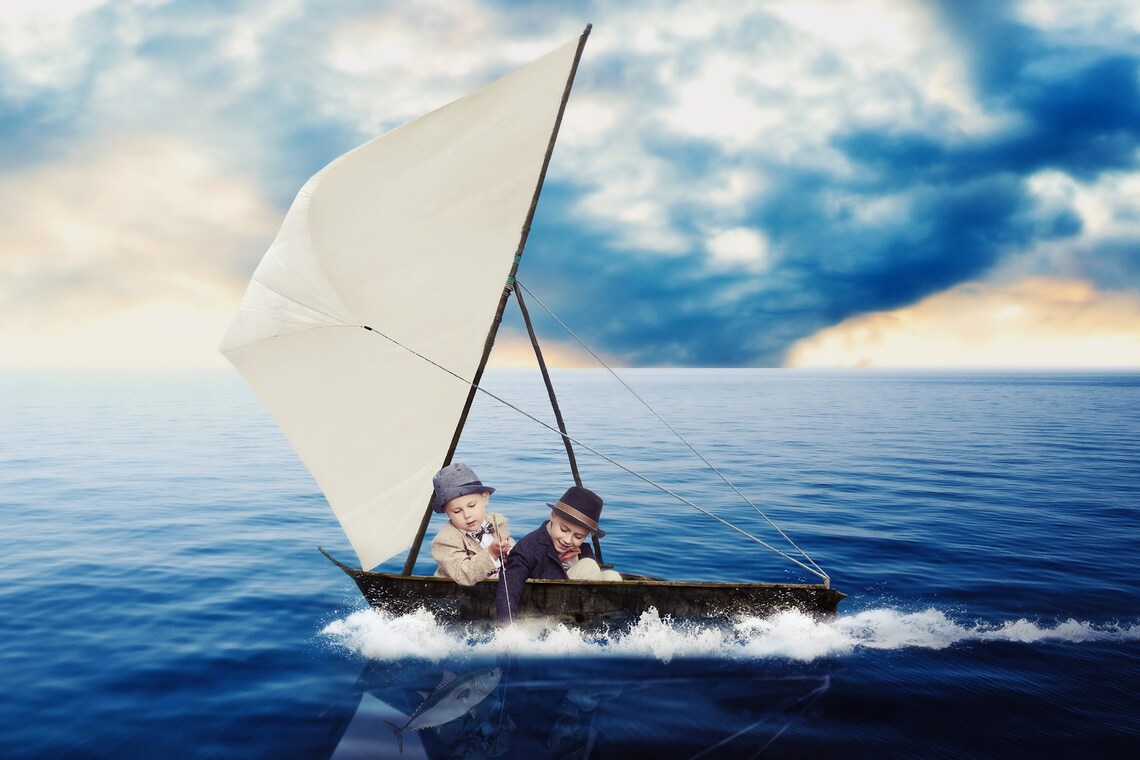 Boat Backdrop Background / Magical Backdrop / Fantasy - Etsy