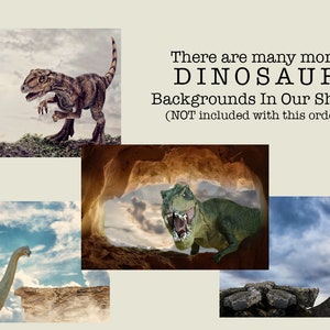 T-rex Dino Dig Digital Background for Photography Compositions ...