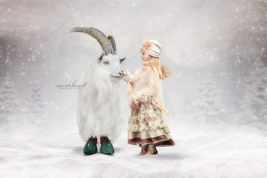 2 PACK the Grinning Goat Background for Photography Compositions ...