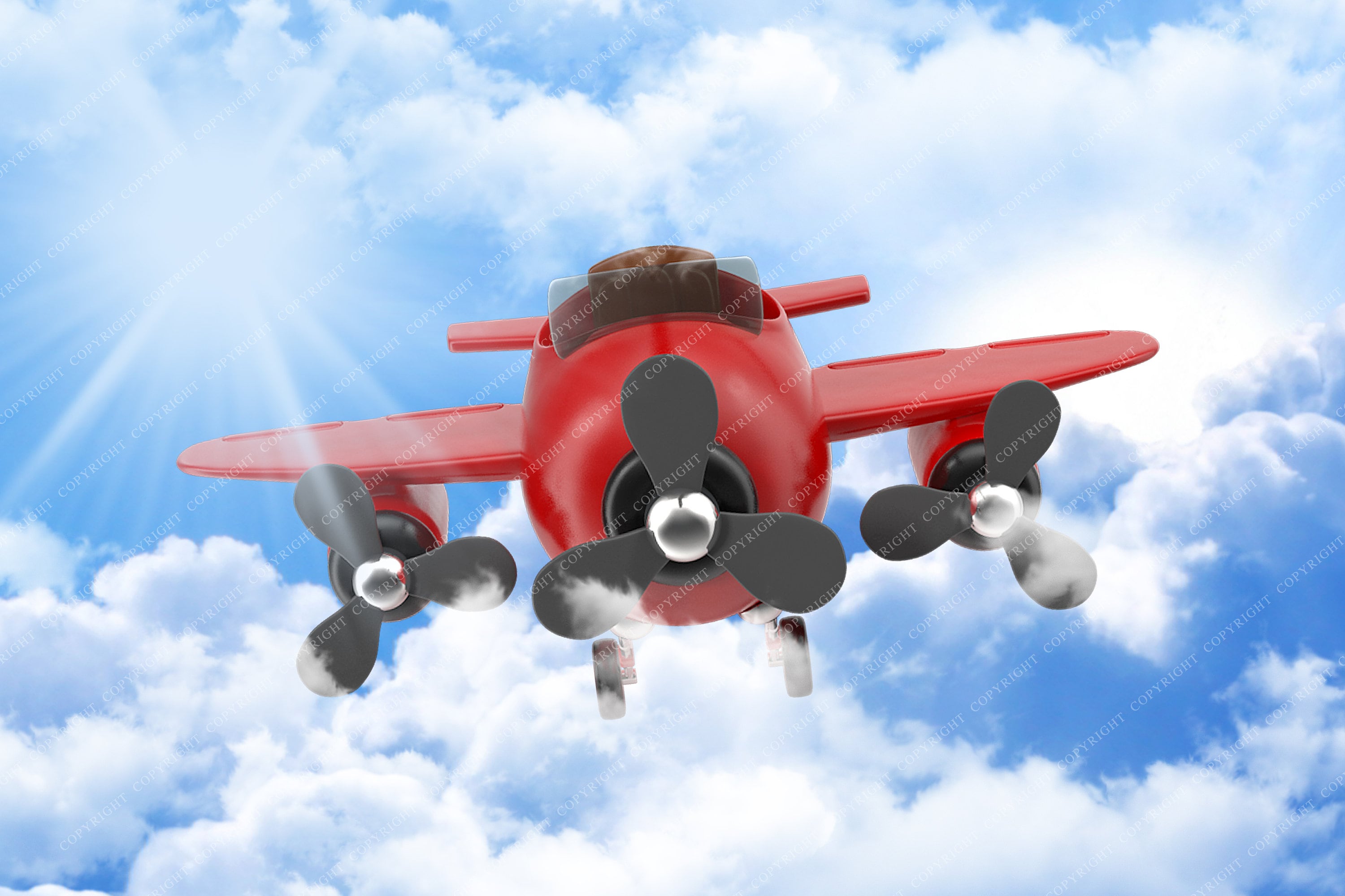 Airplane Backdrop Background / High Resolution Background / Digital ...