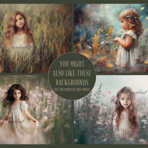 Jesus / Spring Meadow / Photography Background / Add Your Own Subject ...