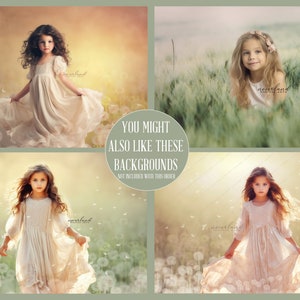 Jesus / Spring Meadow / Photography Background / Add Your Own Subject ...