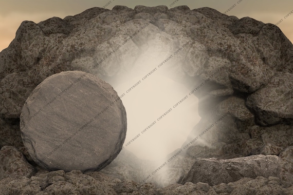 Easter Tomb Background Jesus