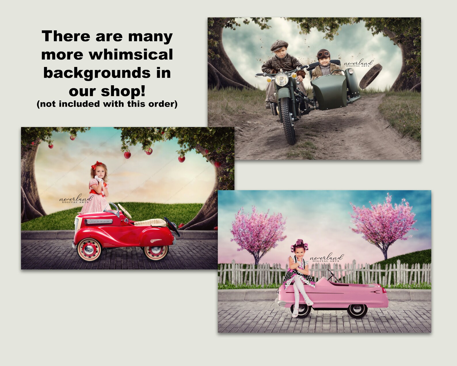 2 PACK Joy Ride Digital Background / Customizable Backgrounds | Etsy