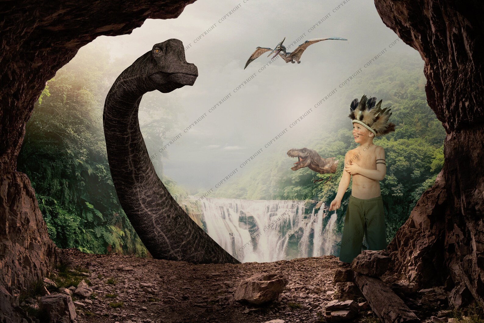 Dinotopia Backdrop Background / Dinosaur Download / Dinosaur Background ...