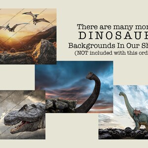 5 PACK Dinosaur Backdrop Background / Dinosaur Download / Dinosaur ...