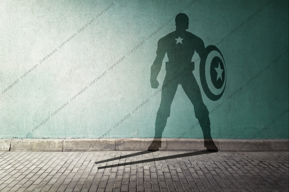 5-PACK Hero Shadow Background for Photographers / Instant - Etsy