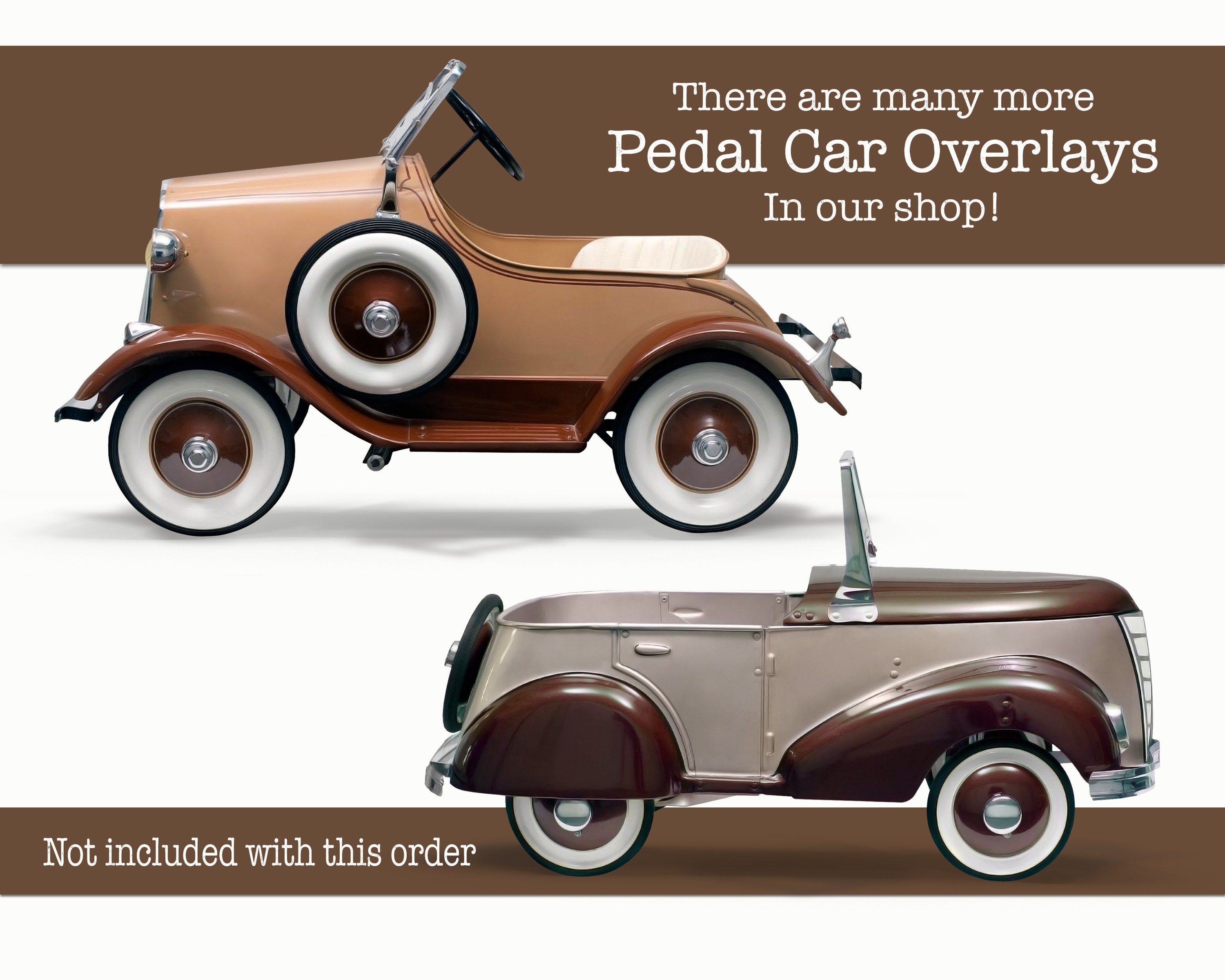 Pedal Car Overlay / 2 Pack Teal Race Car / High Resolution | Etsy