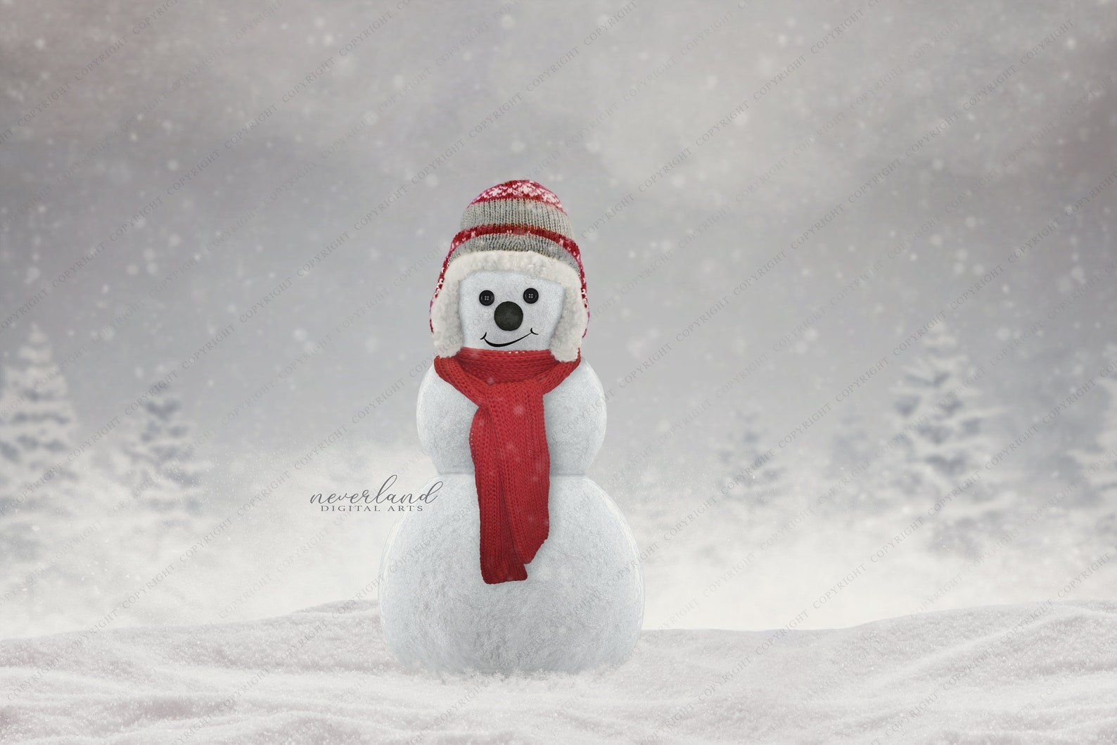 LAYERED Christmas Background for Photography Composites / - Etsy