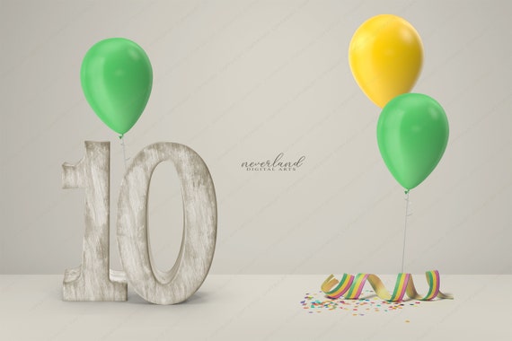 10th Birthday Background for Photography Compositions / - Etsy Canada