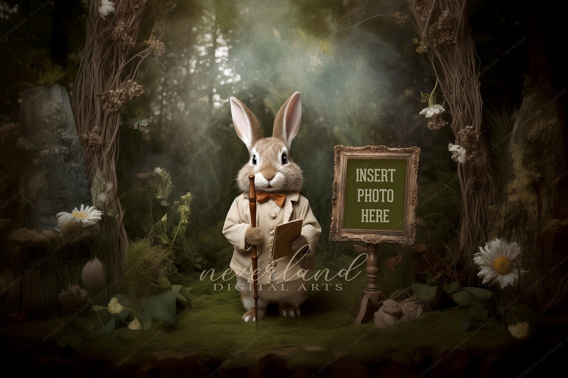 Easter Digital Background for Photography Compositions / Insert Photo ...