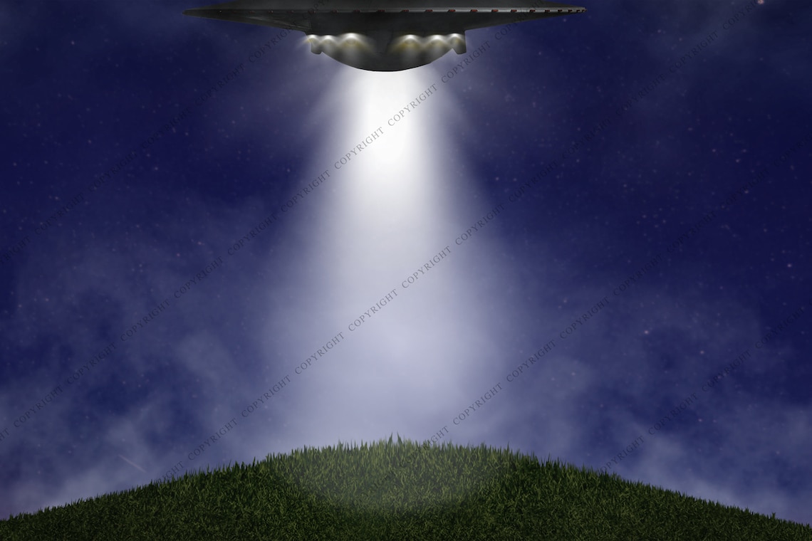 UFO Backdrop Background / High Resolution / Digital Background - Etsy