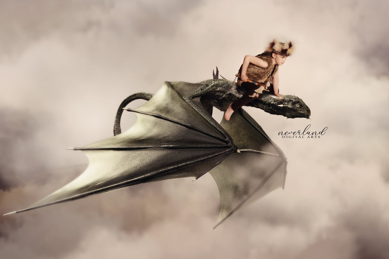 Flying Dragon Background for Photographers / Dragon Background - Etsy