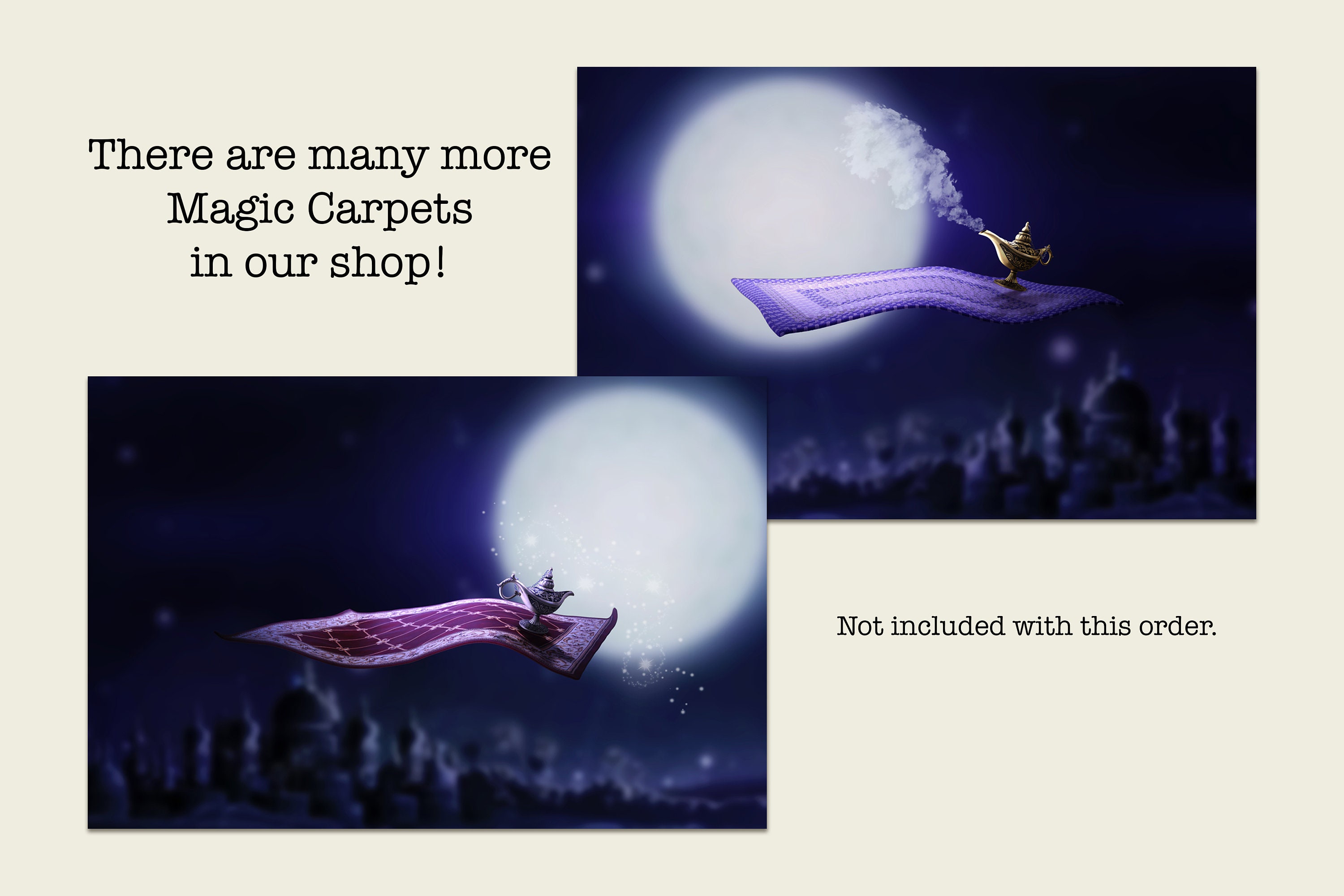 Magic Carpet Over Arabia Backdrop Background / Digital Background for ...